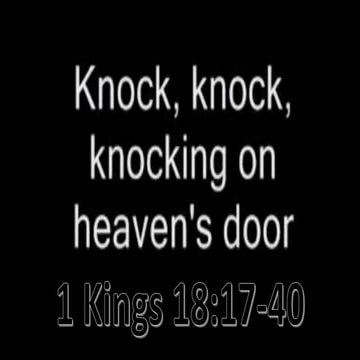 The Story of Elias & the Prophets of Baal | PPTX