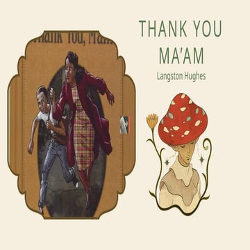 Thank u Maam poem in English literature. | PPTX