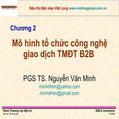 Thao luan ve moi truong kinh doanh tmdt b2 c p2 | PPT