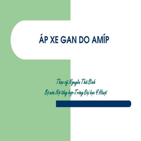 ÁP XE GAN DO AMIP | PPT