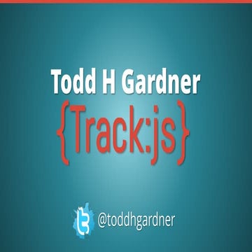JavaScript Error Tracking with {Track:js} | PDF