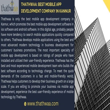 Thathwaa Best web development company in Kannur.pdf