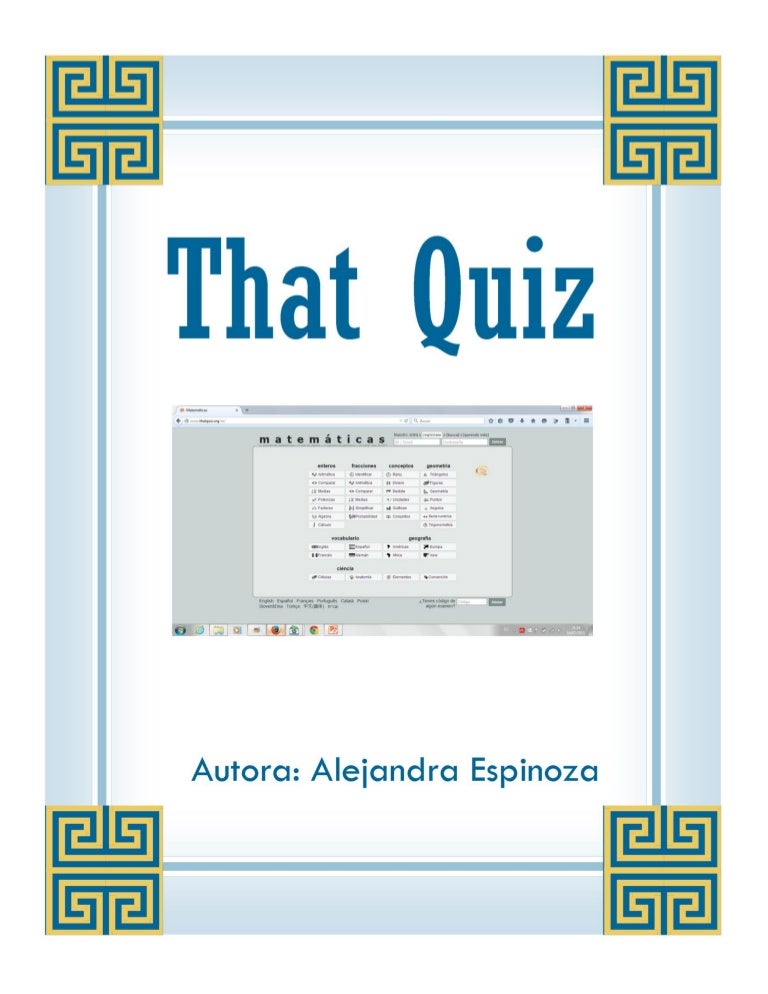 Thatquiz.org