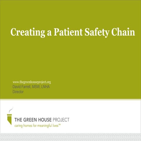 ATX17- “Creating a Patient Safety Chain” | PPT