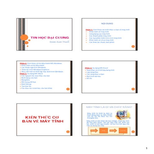 Thực hành tin đại cương | PDF