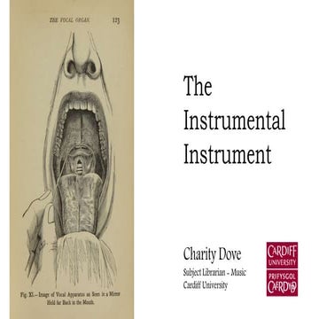 The Instrumental instrument - Dove | PPTX