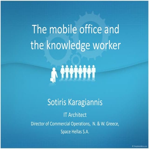The mobile office and the knowledge worker | PDF