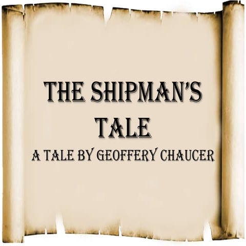 The Shipman's Tale | PPT