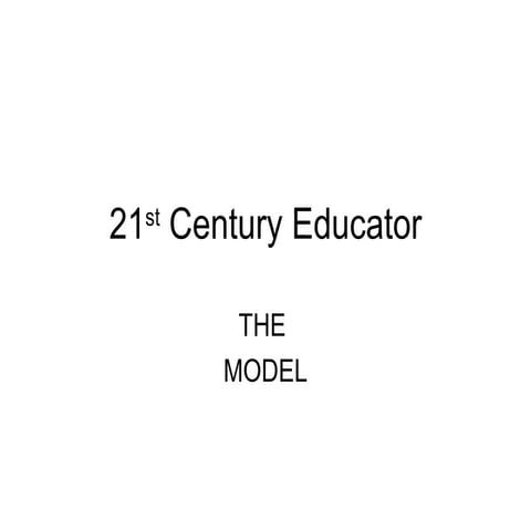 The 21c Model | PPT | Spirituality | Religion & Spirituality
