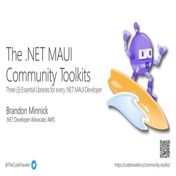 The Net Maui Community Toolkitspptx 