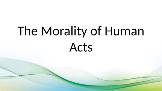 TOPIC 5 HUMAN ACTS AND ACTS OF MAN.pptx | Law