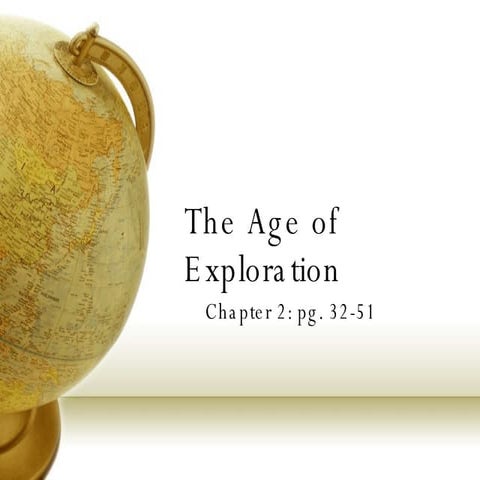 The Age Of Exploration | PPT