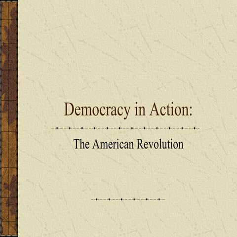 American Revolution | PPT