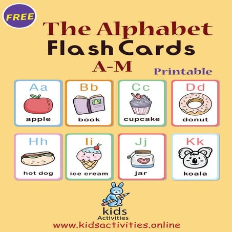 The-Alphabet-Flash-Cards-A-M.pdf | Children\'s Games and Toys | Shopping