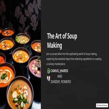 The-Art-of-Soup-Making.pptx.pptx34jruofet7qougfH | PPT