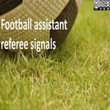 The assistant referee | PPTX