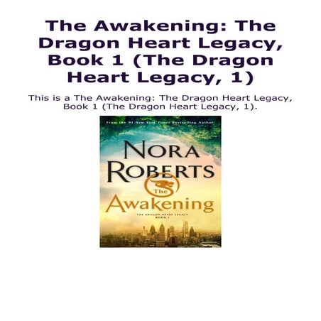 Læse bøger The Awakening: The Dragon Heart Legacy, Book 1 (The Dragon Heart Legacy, 1) | PDF
