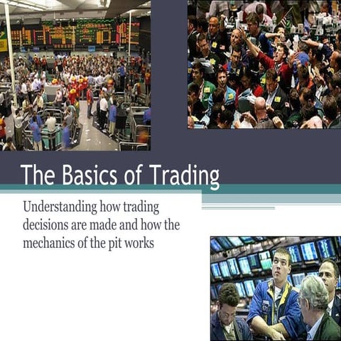 The Basics of Floor Trading | PPT