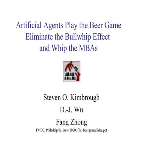 The Beer Game slides | PPT