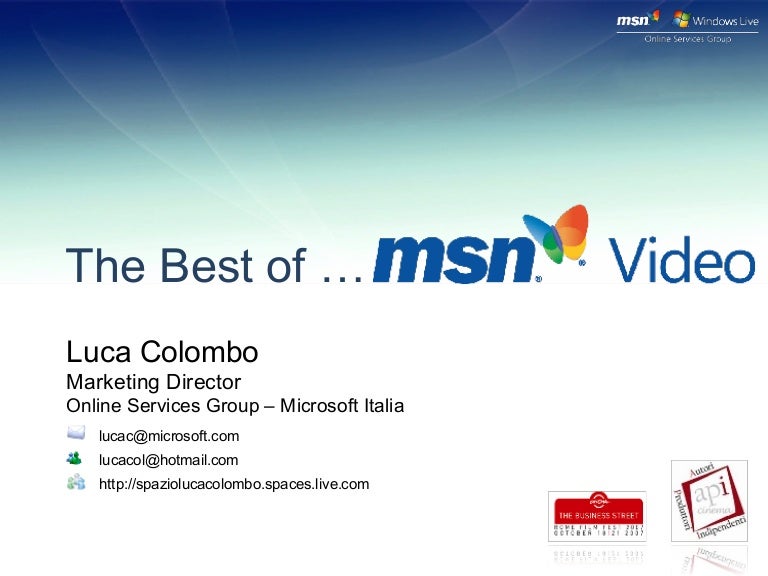 The Best Of ... MSN Video
