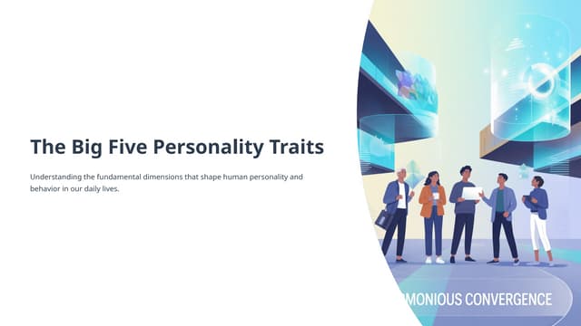 Big 5 personality model | PPTX