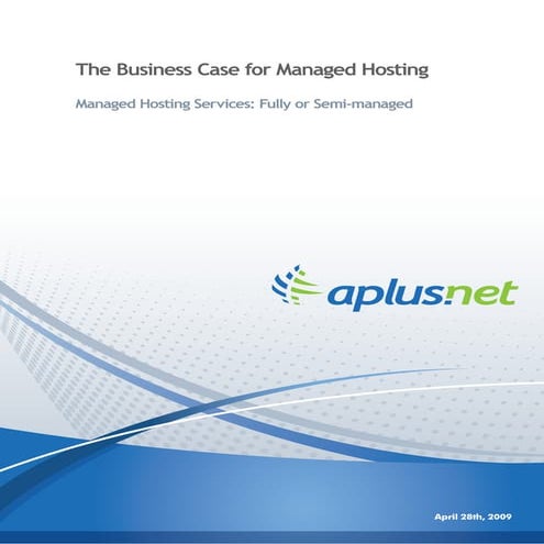The Business Case for Managed Hosting | PDF