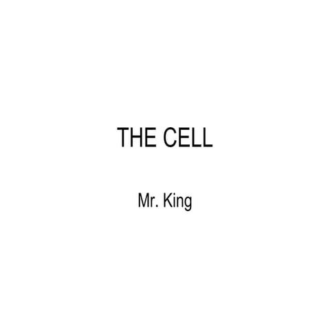 The Cell | PPT