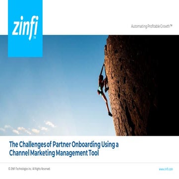 The Challenges of Partner Onboarding Using a Channel Marketing ...