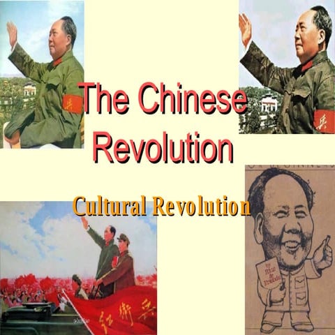 Cultural revolution PowerPoint | PPTX