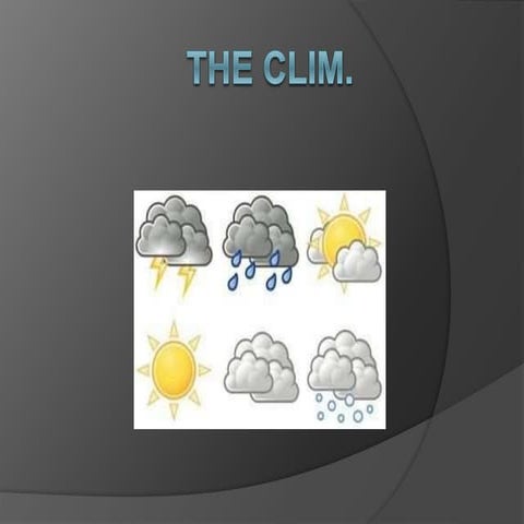 The clim | PPTX