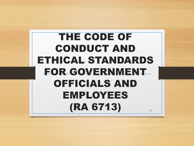 Norms of conduct-ADMINISTRATIVE | PPTX