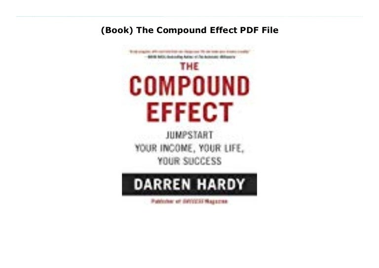 (Book) The Compound Effect PDF File