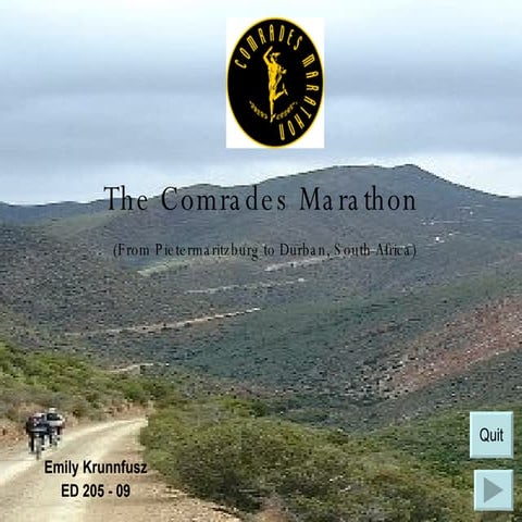 The Comrades Marathon | PPT