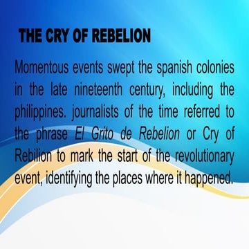 First cry of the revolution.pptx