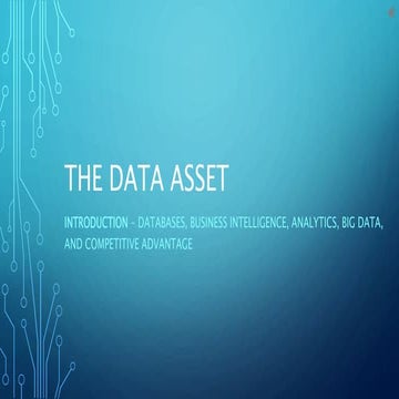 The Data Asset Pptx