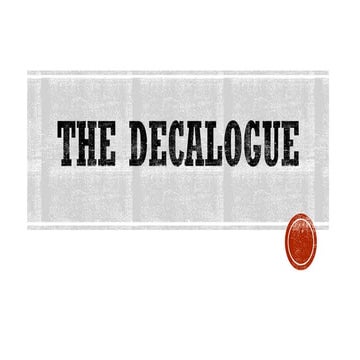 THE-DECALOGUE(From laws of God given to Moses).pdf