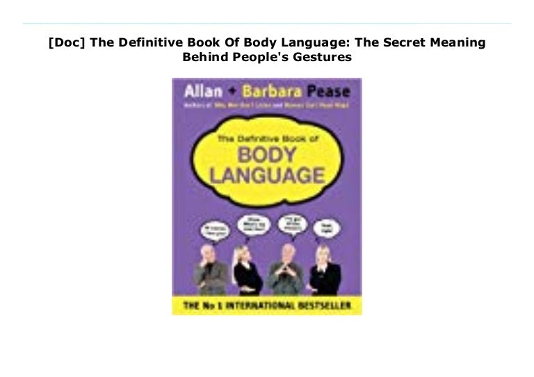body language by allan pease pdf free download
