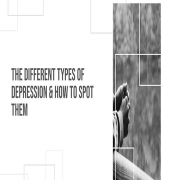 Major depressive disorder (MDD) ppt | PPTX