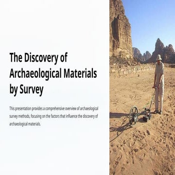 The-Discovery-of-Archaeological-Materials-by-Survey.pptx