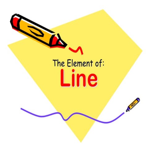 The Element Of Line | PPT