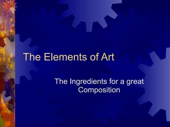 ELEMENTS AND PRINCIPLES OF ART | PDF