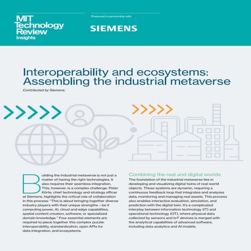 NAVIGATING THE NEXT FRONTIER: THE INDUSTRIAL METAVERSE | PDF