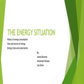 Energy situation | PPTX