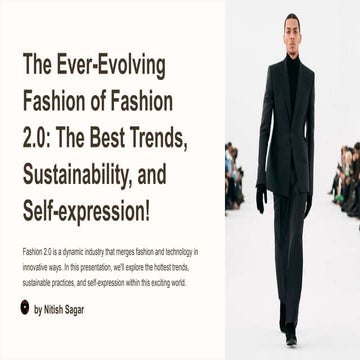 The Ever-Evolving Fashion of Fashion 2.0: The Best Trends ...