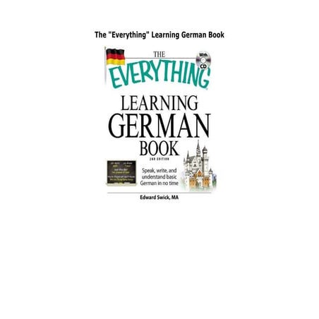 The Everything Learning German Book | PDF