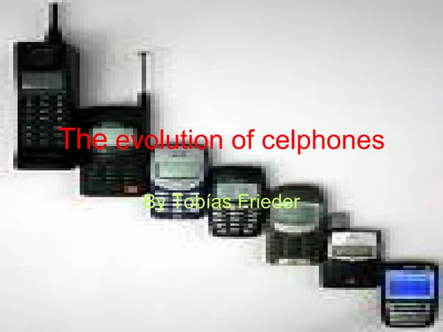 History of mobile phones | PPTX