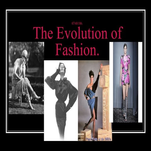 Fashion Design Project | DOCX