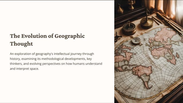 Historical development of geography | PPTX