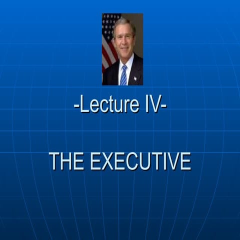 The executive branch | PPT