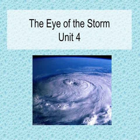The Eye of the Storm | PPT